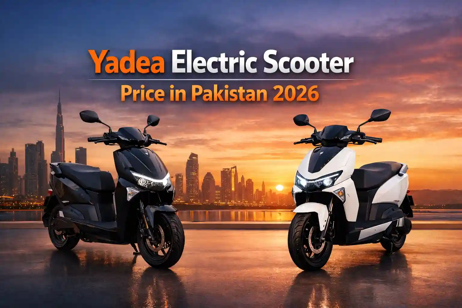 Yadea Electric Scooter Price In Pakistan 2026 – Latest Models, Features ...